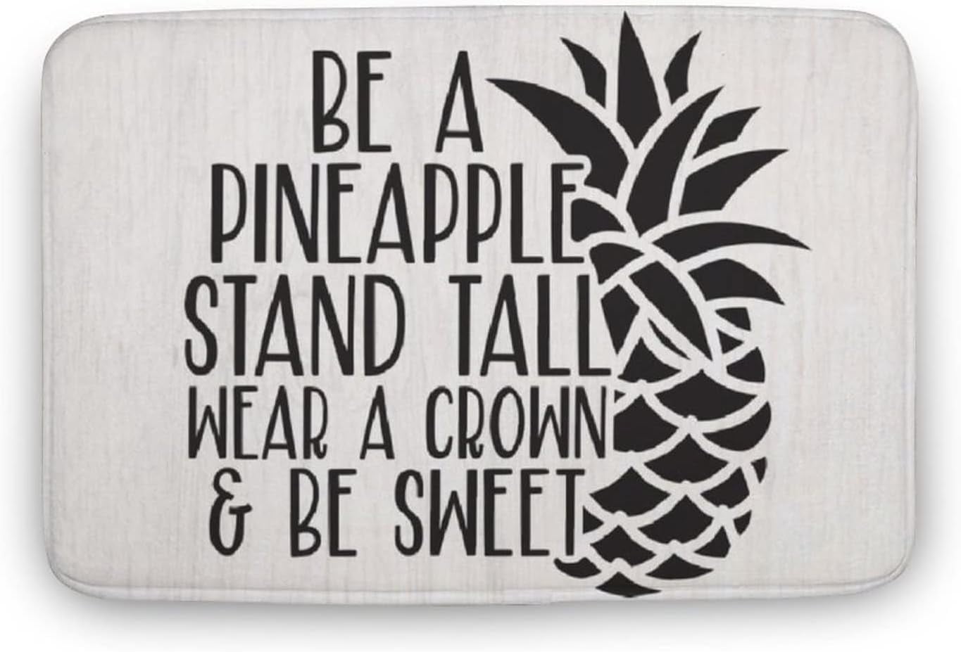 Welcome Sweet Pineapple Funny Pineapple Doormat Kitchen Front Door ...