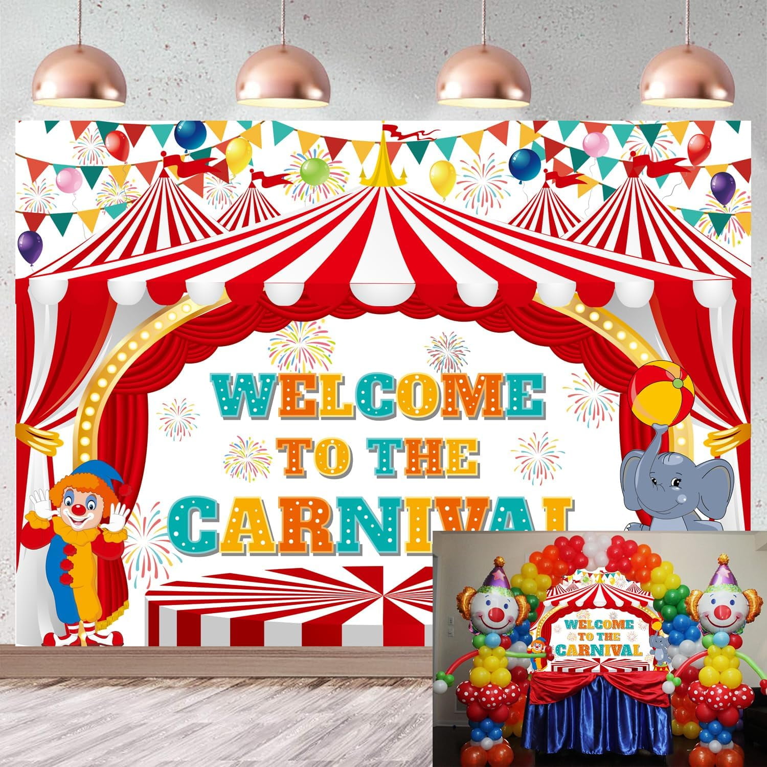 Welcome to The Carnival Backdrop Carnival Circus Theme Photography ...