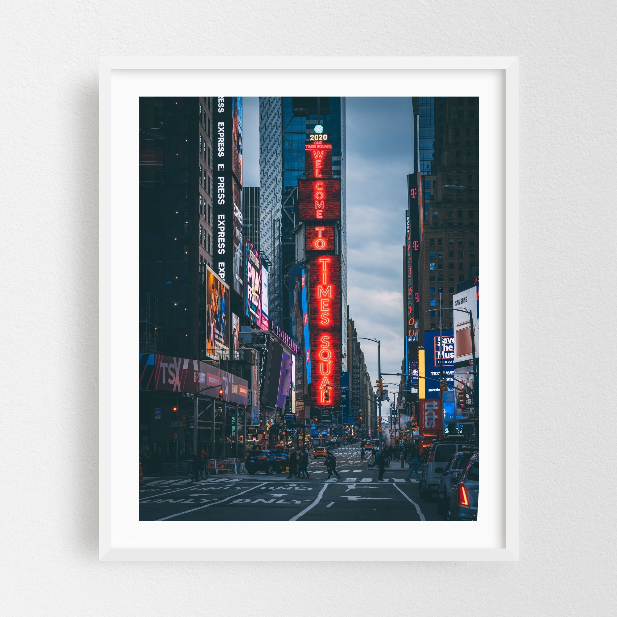 Welcome to Times Square - Manhattan New York Photography Cityscape Neon ...