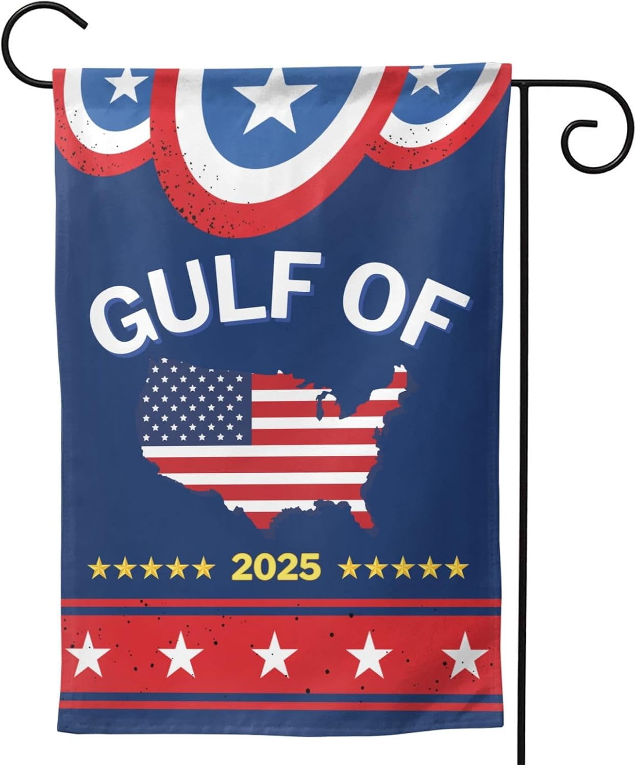Welcome To A-meri-ca'S Gulf Garden FLag Gulf Of U-s-a 2025 Me-xico A ...