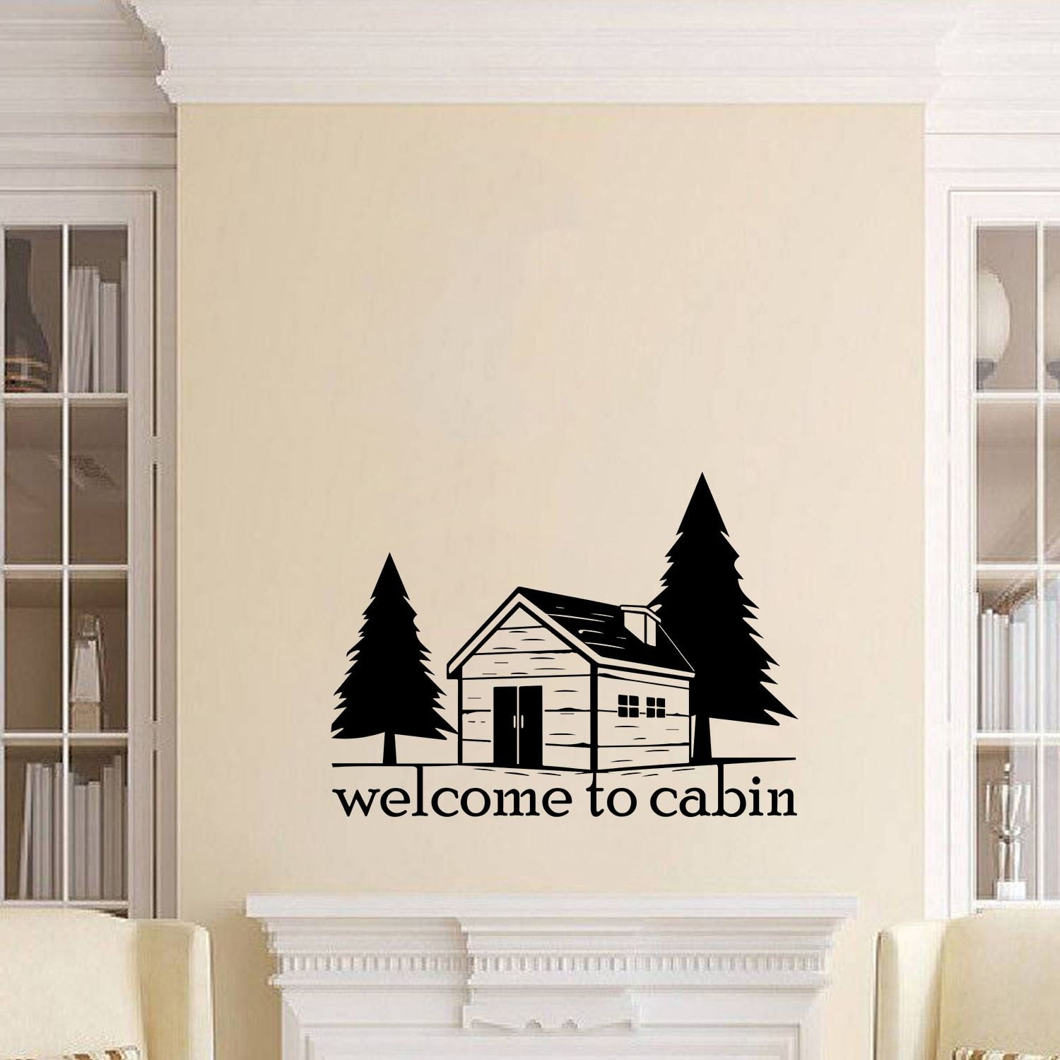 Welcome To Cabin Quote Cabin Camp Forest Lodge Camping Scenery Vacation ...