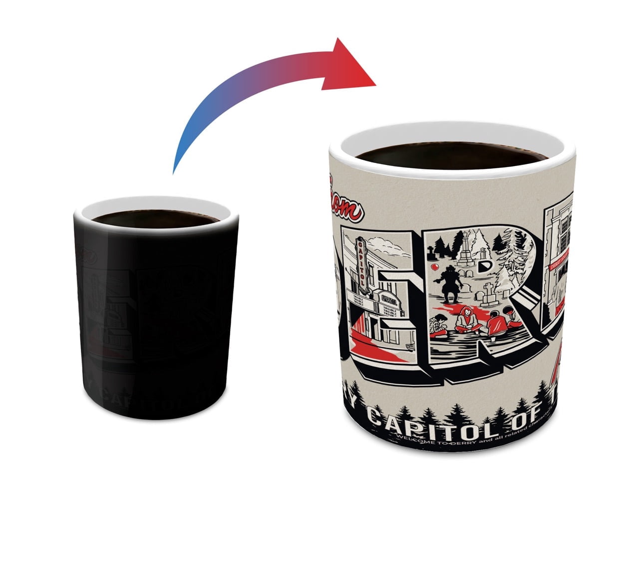 Welcome To Derry (Forestry Capital) Morphing Mugs® Heat-Sensitive Mug ...