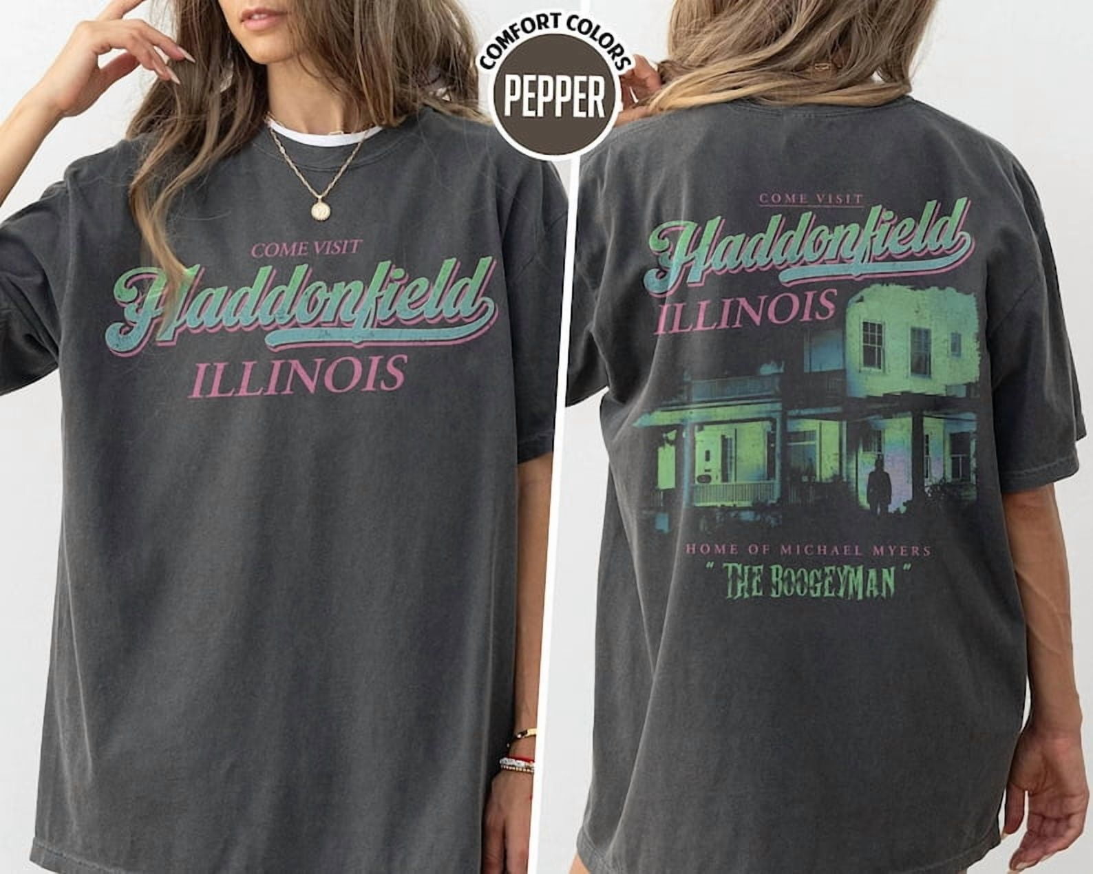 Welcome To Haddon.field Shirt, Michael Myers Haddon.field Shirt ...