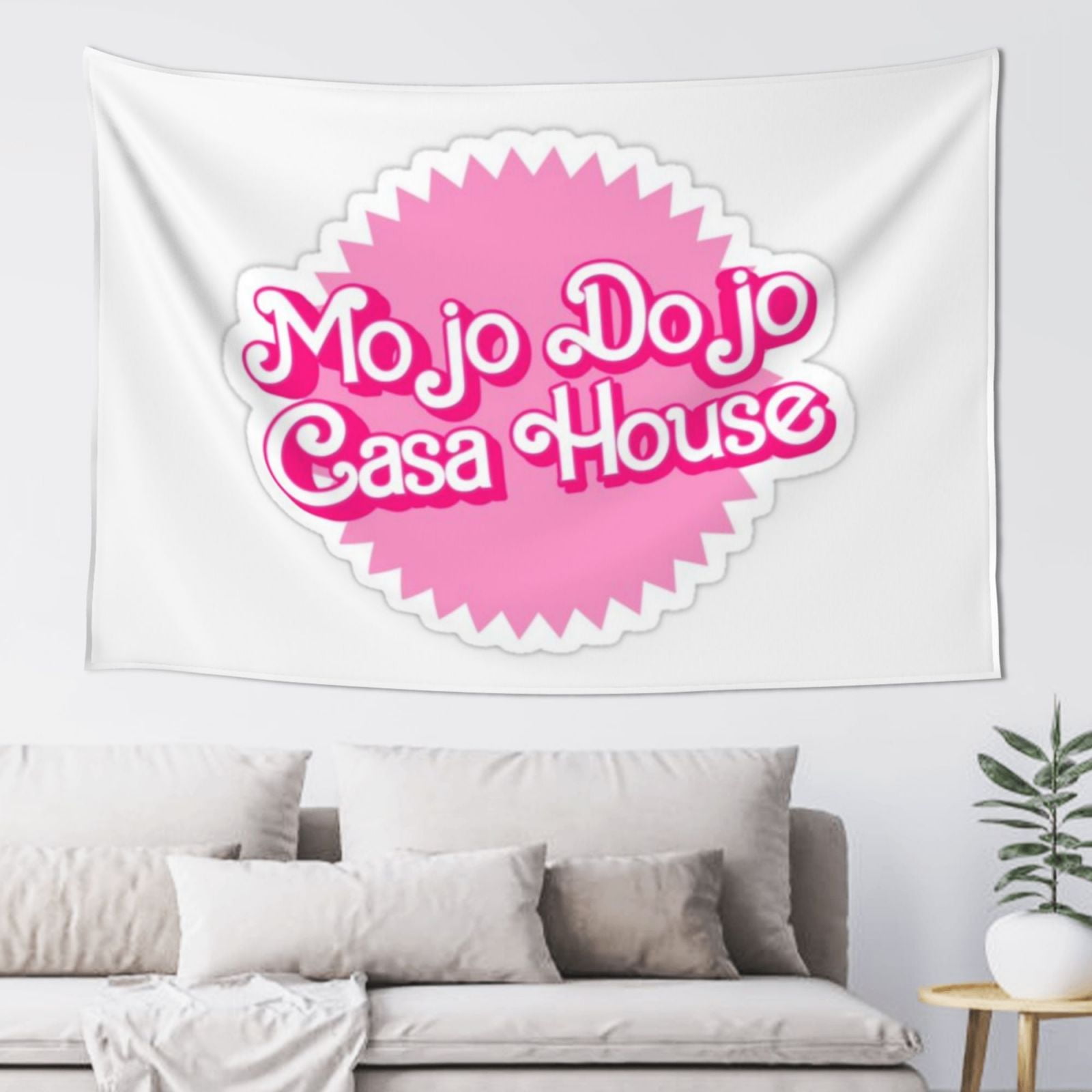 Welcome To My Mojo Dojo Casa House Tapestry Wall Hanging Home ...
