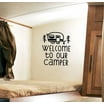 Camper Wall Decal Camping Life RV Accessories Art Decor Stickers Quote ...