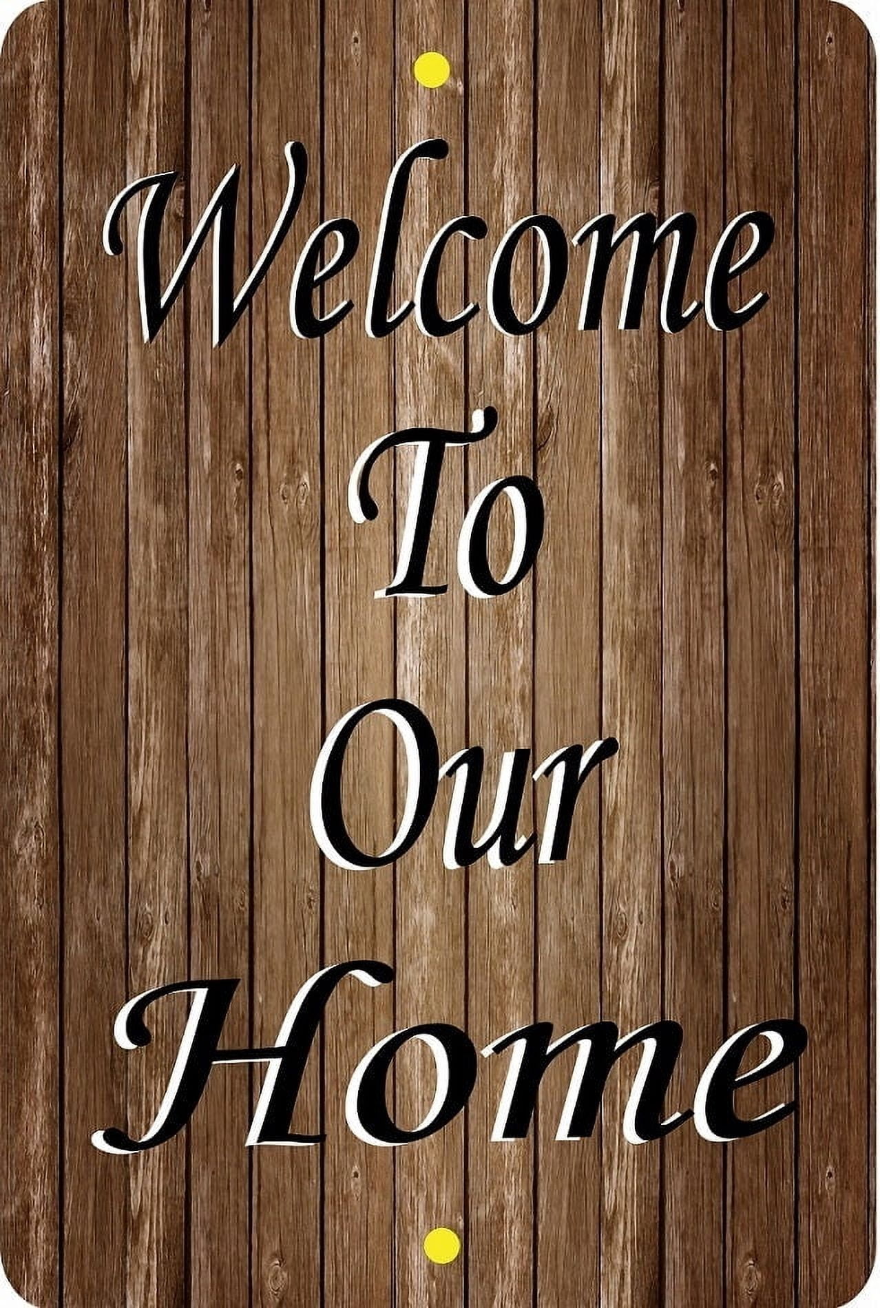 Welcome To Our Home Parking Sign - Walmart.com