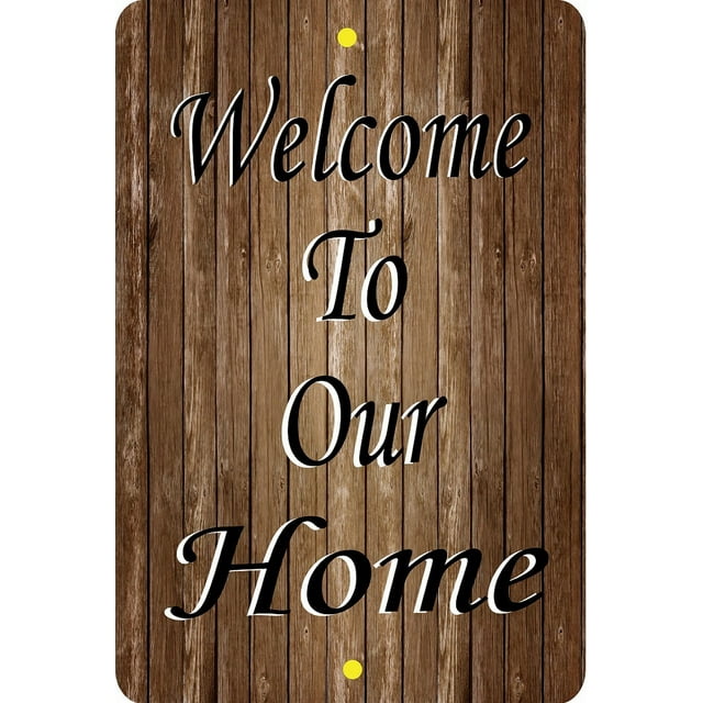 Welcome To Our Home Parking Sign - Walmart.com