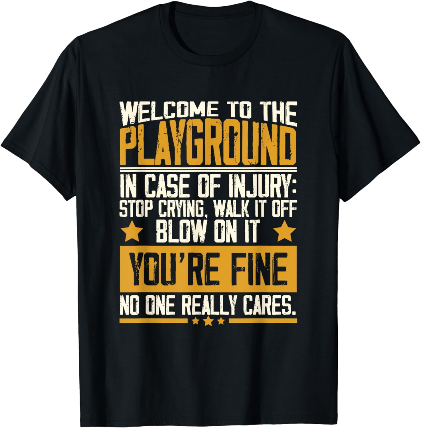 Welcome To The Gen X Playground Gen-xers Humor Funny Gen X T-Shirt ...