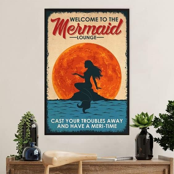 Welcome To The Mermaid Lounge Cast Your Troubles Away And Have A Meri ...