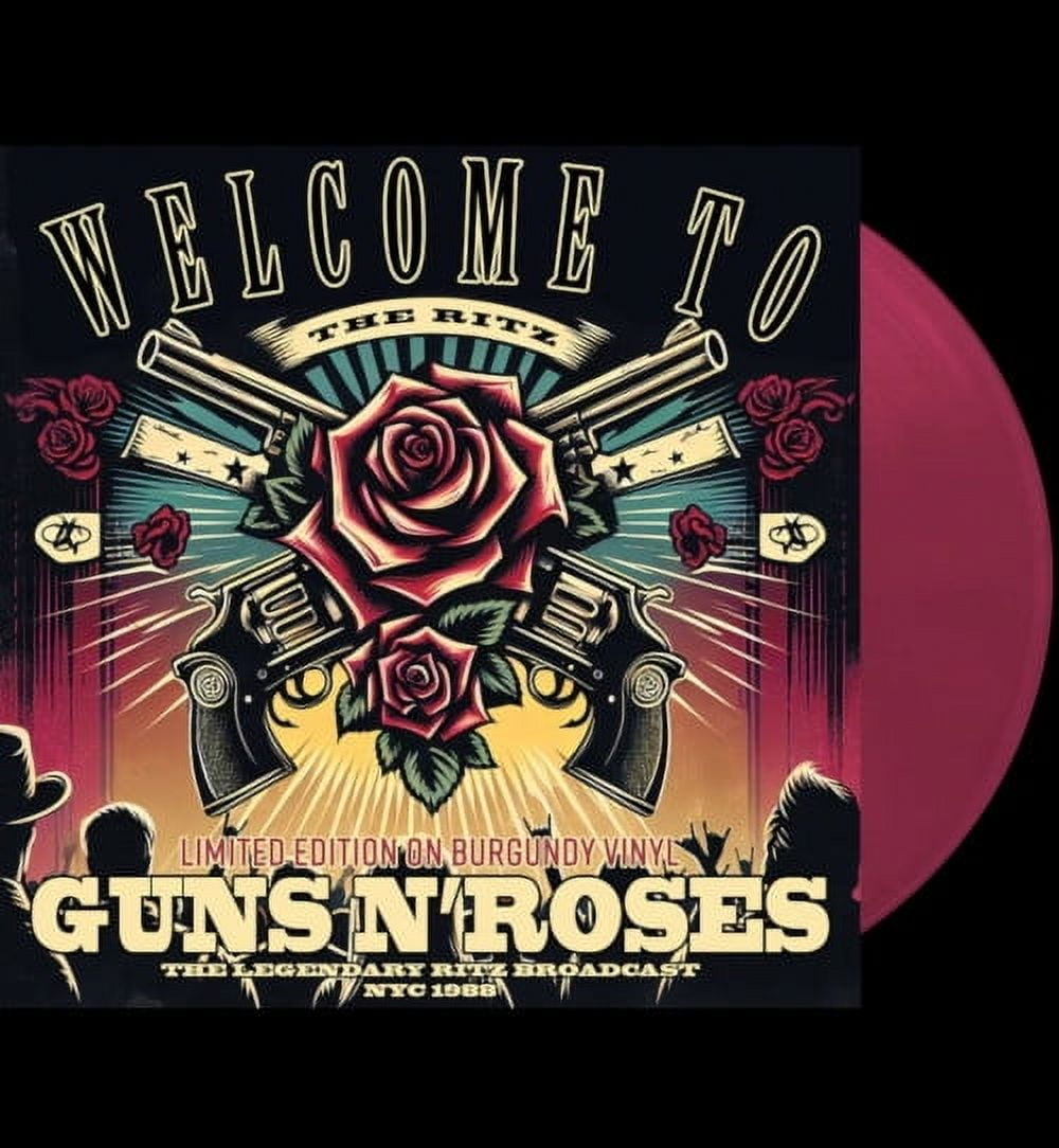 Guns N' Roses Welcome To The Ritz (Burgundy Vinyl LP) (Vinyl Record ...