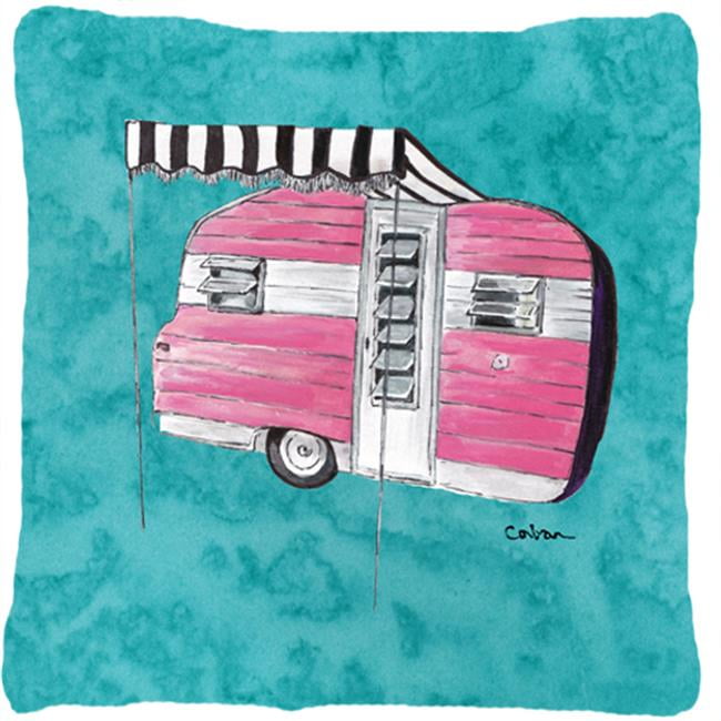 Welcome To The Trailer Indoor & Outdoor Fabric Decorative Pillow ...