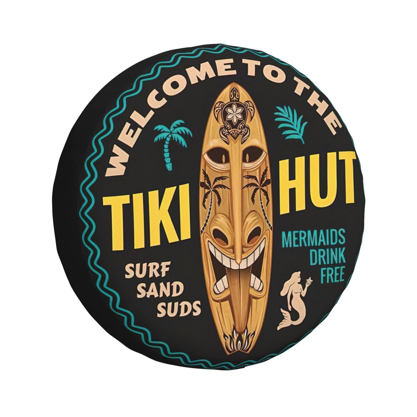 Welcome To Tiki Hut Tire Cover 17" Wheel Protectors Tyre Covers ...