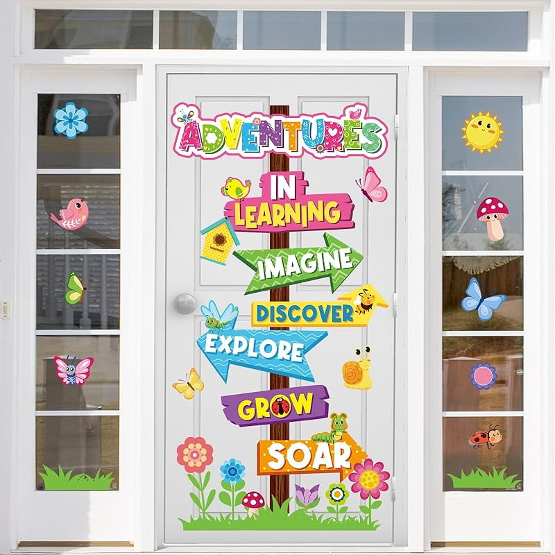 Welcome Window Door Clings Stickers,Welcome Poster for Classrooms Door ...
