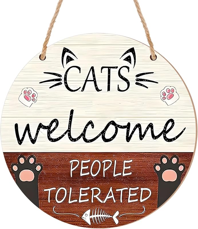 Welcome Wooden Door Hanger Housewarming Bee Decorations Funny Boho ...