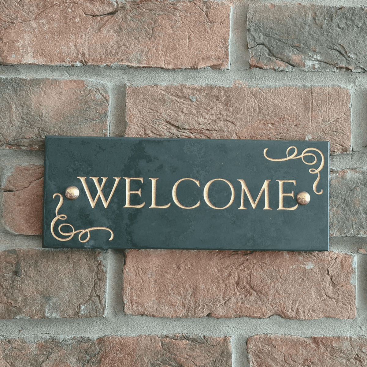 Welcome slate plaque - Walmart.com