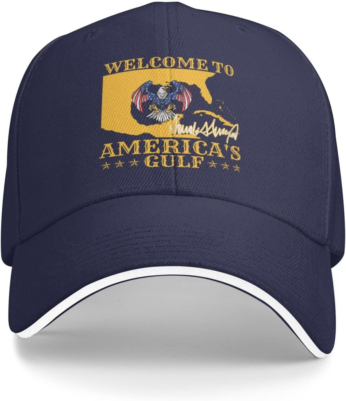 Welcome to America's Gulf Hat Gulf of USA Trump 2025 Mexico America ...