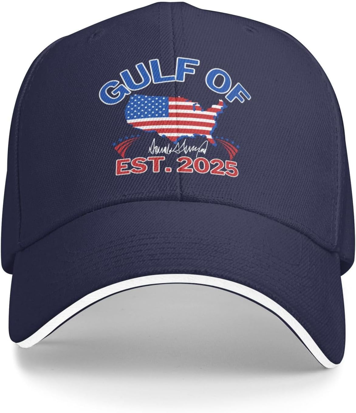 Welcome to America's Gulf Hat Gulf of USA Trump 2025 Mexico America Map ...