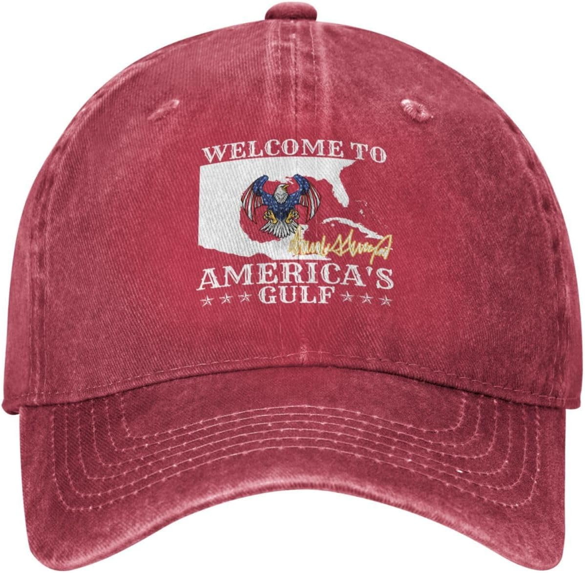 Welcome to America's Gulf Hat Gulf of USA Trump 2025 Mexico America ...