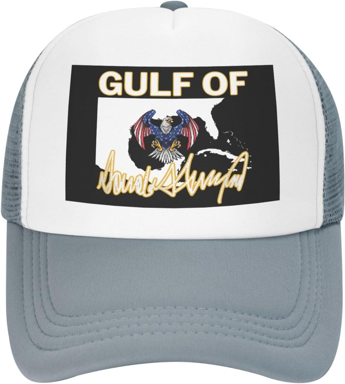 Welcome to America's Gulf Mesh Hat Gulf of USA Trump 2025 Mexico ...
