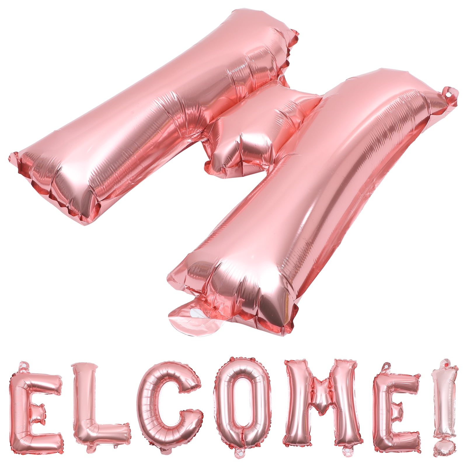 Welcome to Balloon Balloons Arch Kit Party Banner Decoration Letter ...