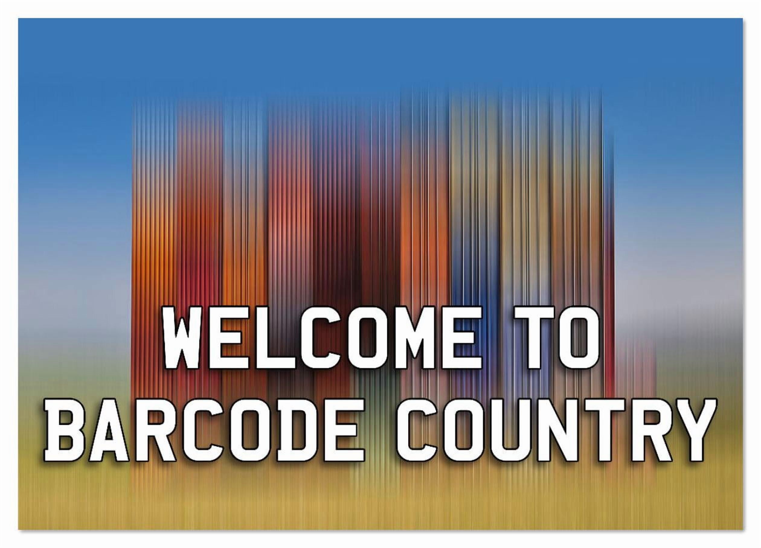 Welcome to Barcode Country (Monthly Wall Calendar 2026 11.7 x 16.5 ...