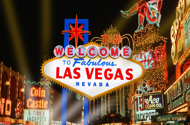 Welcome to Las Vegas Backdrop Casino Poker Party Photo Background ...