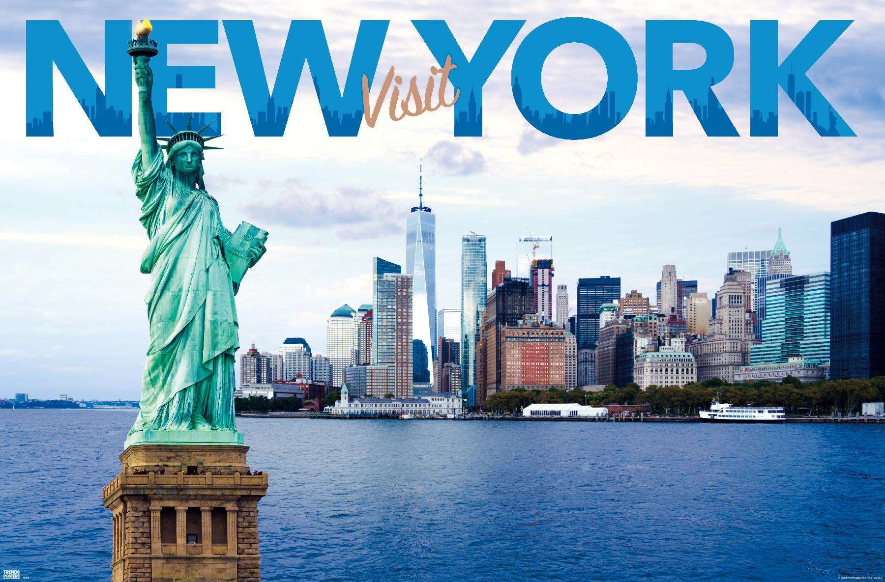Welcome to NYC Wall Poster, 22.375" x 34" - Walmart.com