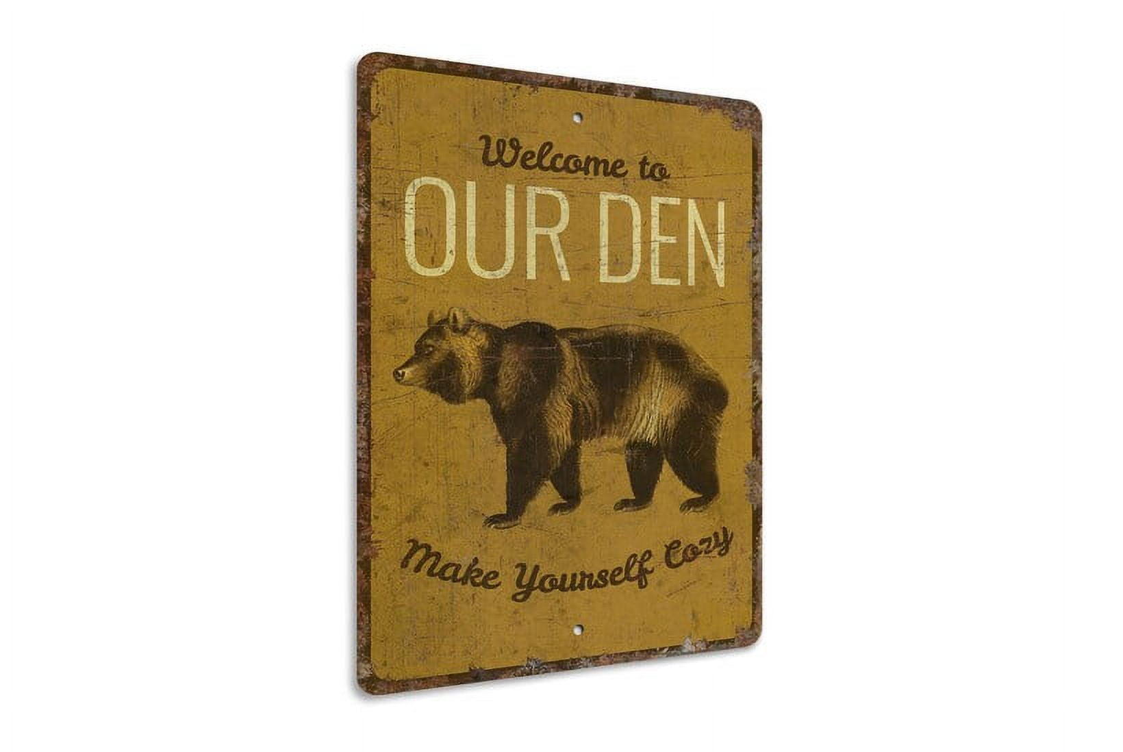 Welcome to Our Den Sign Welcome to Our Den Welcome to Our Den Vintage ...