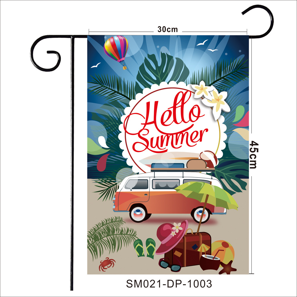 Welcome to Summer Holiday Garden Flags for All Seasons Flag American ...