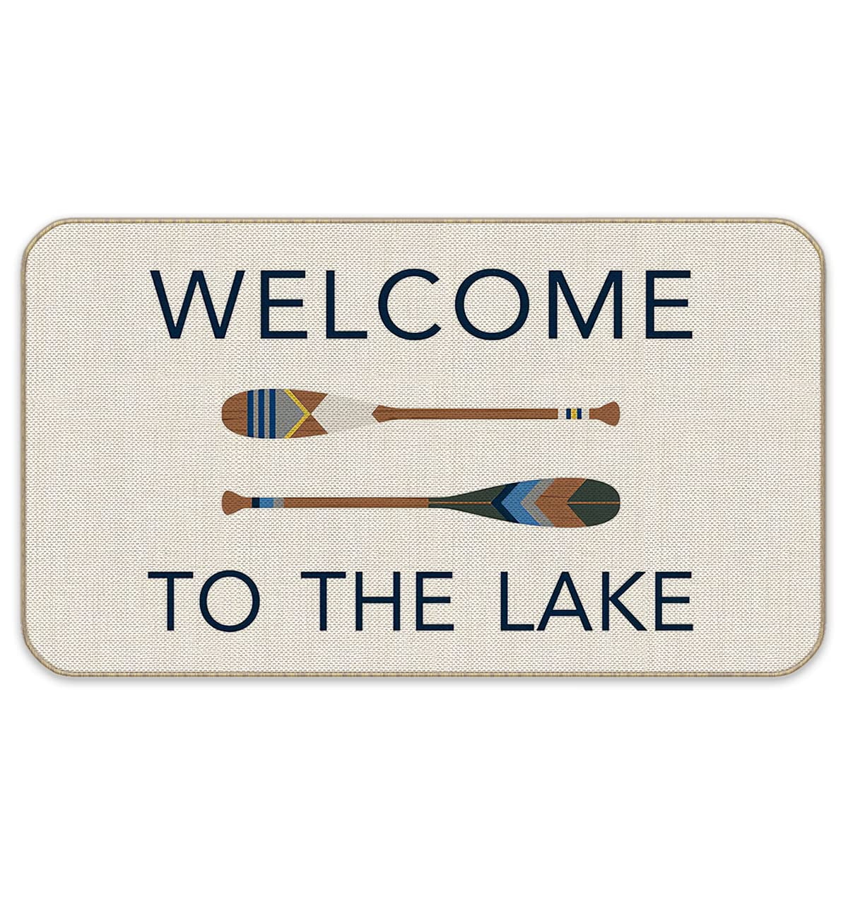 Welcome to The Lake Door Mat Lake House Decor Lake Decor for Home Lake ...