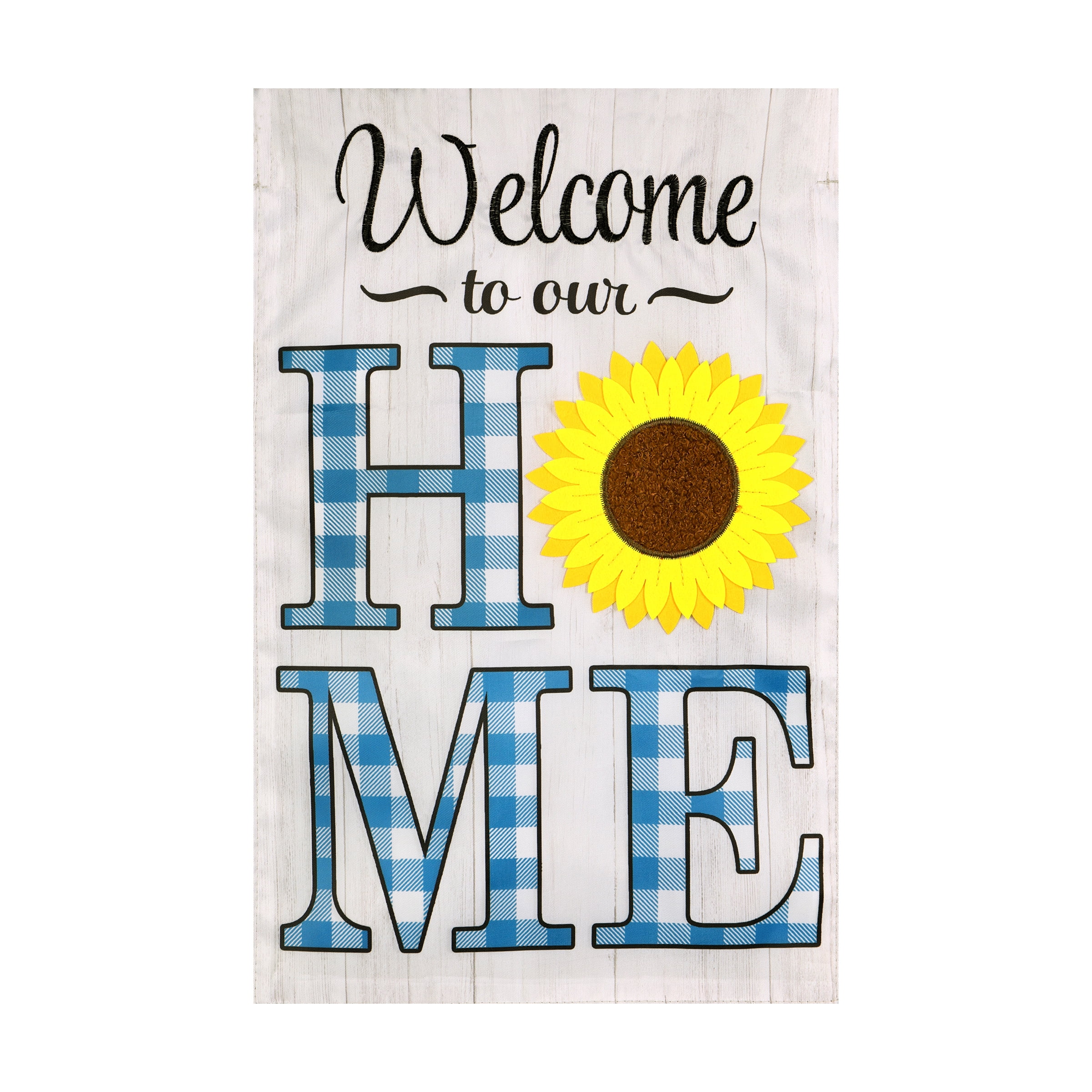 Welcome to our Home Sunflower Yard Flag 11.5in x 18in - Walmart.com