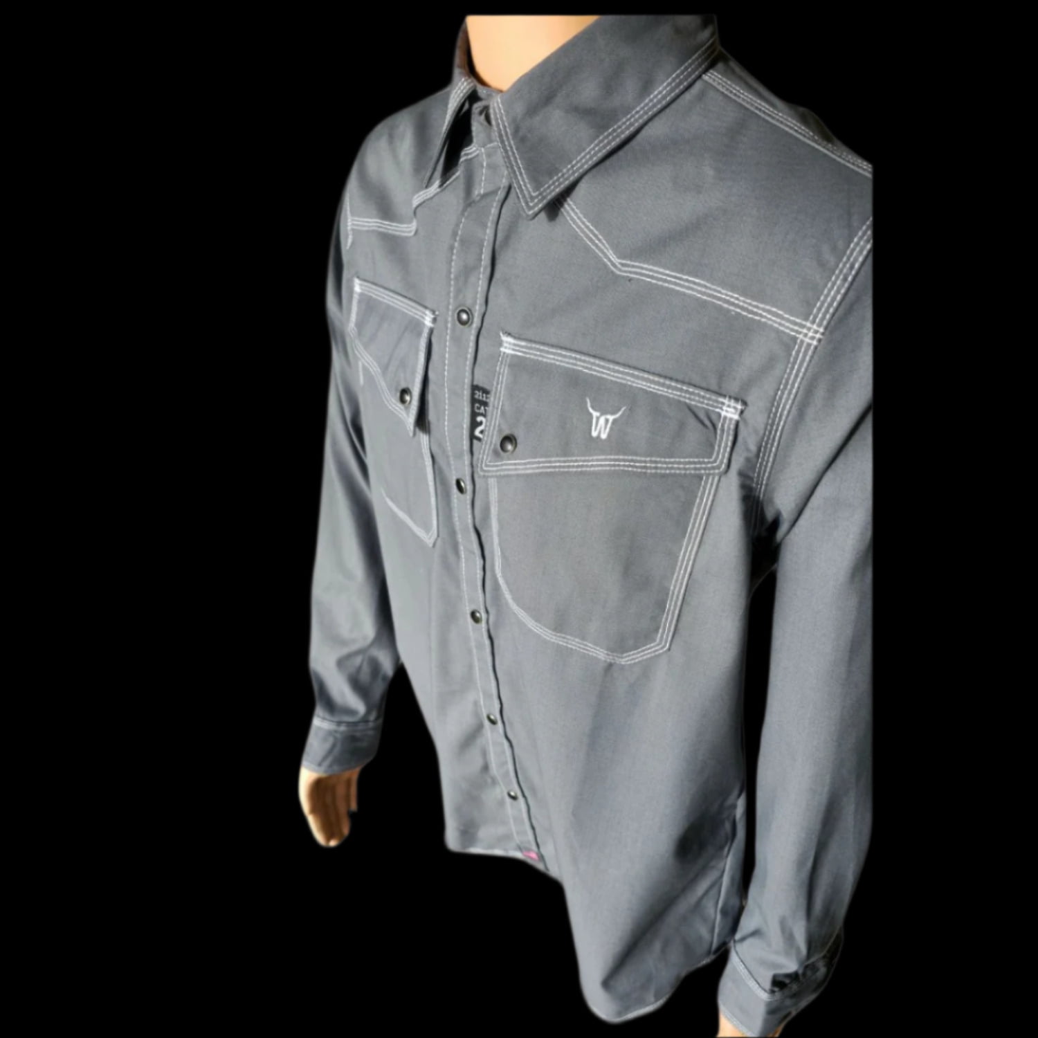 Weld-A-Beast Button-up Western Style Welding Shirt - Walmart.com