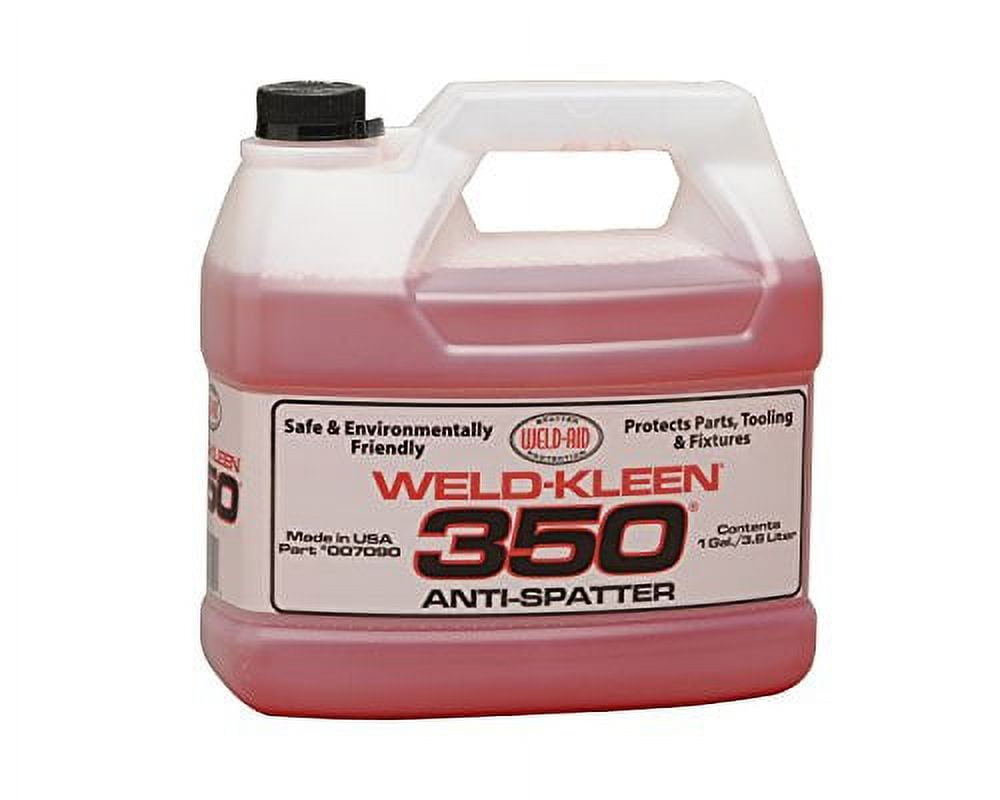 Weld-Aid Weld-Kleen 350 Anti-Spatter Liquid, 007090, 1 gal - Walmart.com
