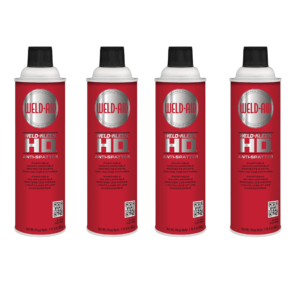 Weld-Aid Weld-Kleen HD Anti-Spatter, 1 lb 4 oz Aerosol Spray (4 Pack ...