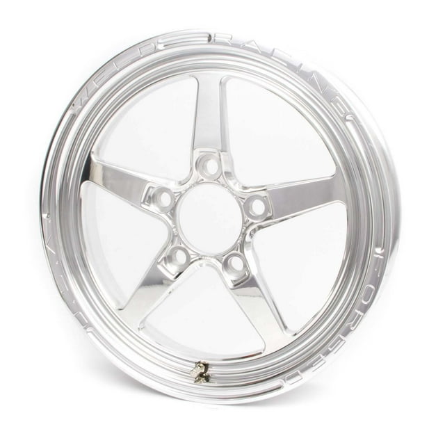 Weld Alumastar 1-Piece 15x3.5 / 5x4.5 BP / 2.25in. BS Polished Wheel ...