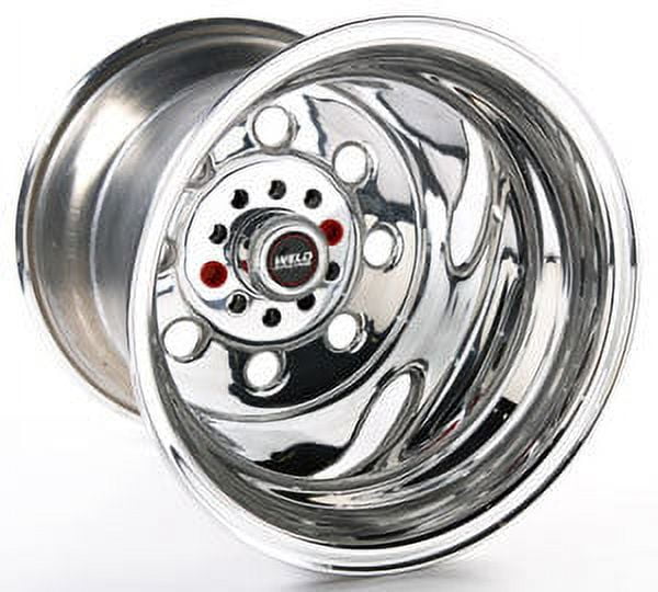 Weld Draglite 15x14 / 5x4.5 5x4.75 BP / 3.5in. BS Polished Wheel - Non ...