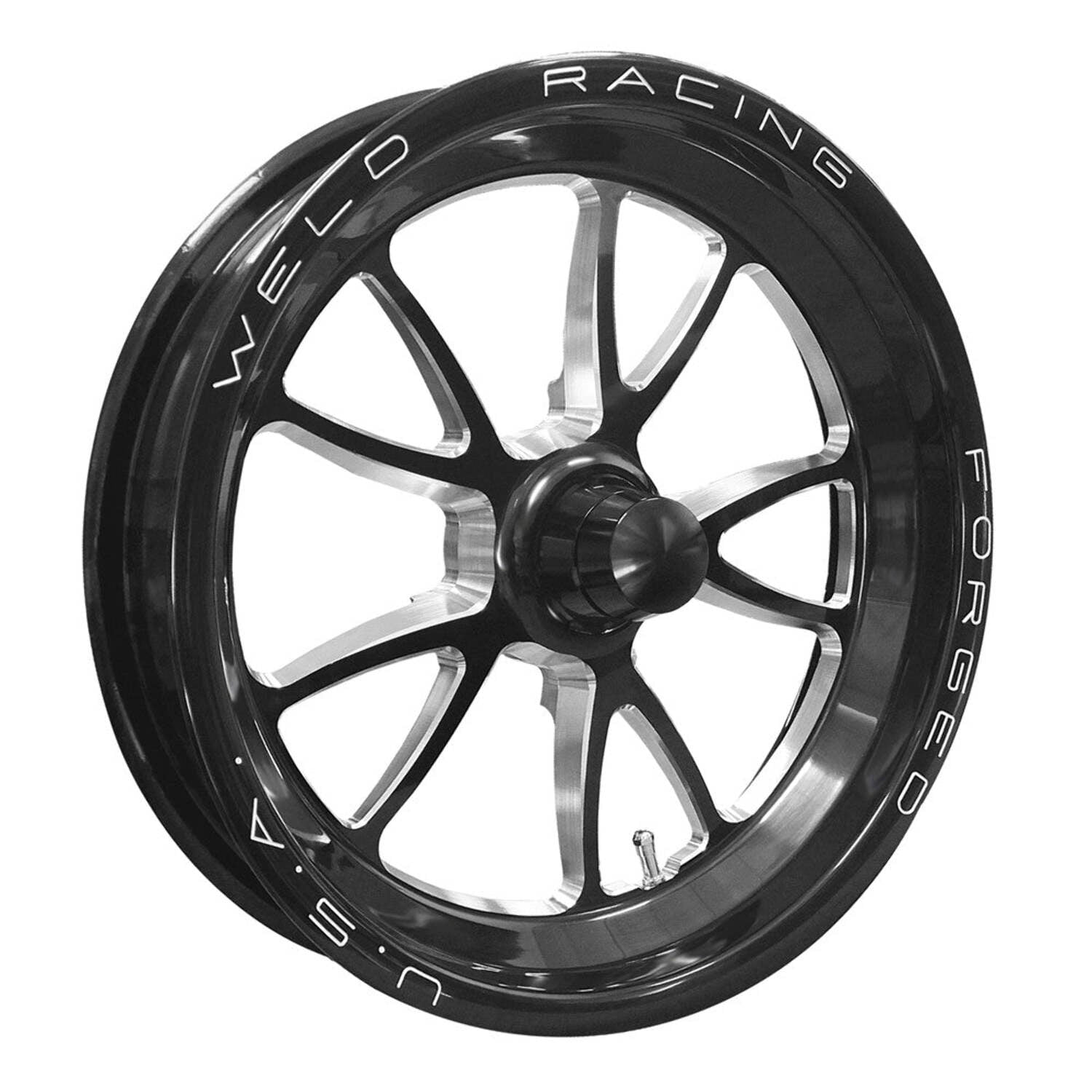 Weld Full Throttle Wheels 17x11 Black High Pad - Walmart.com