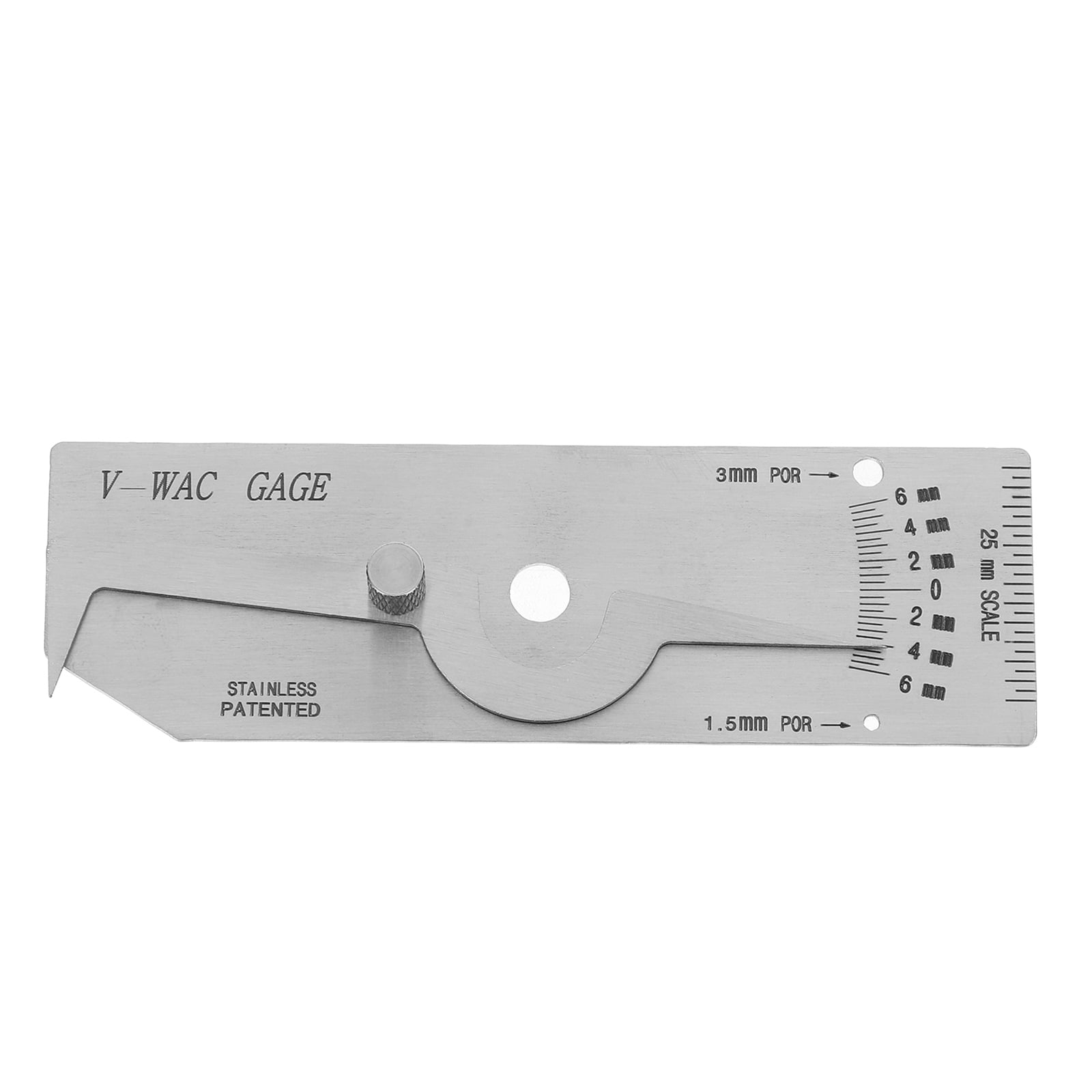 Weld Inspection Ruler Fillet Weld Gauge Gauge for Bridges Silver ...