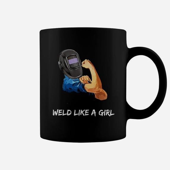 Weld Like A Girl Rosie The Riveter Coffee Mug - Walmart.com