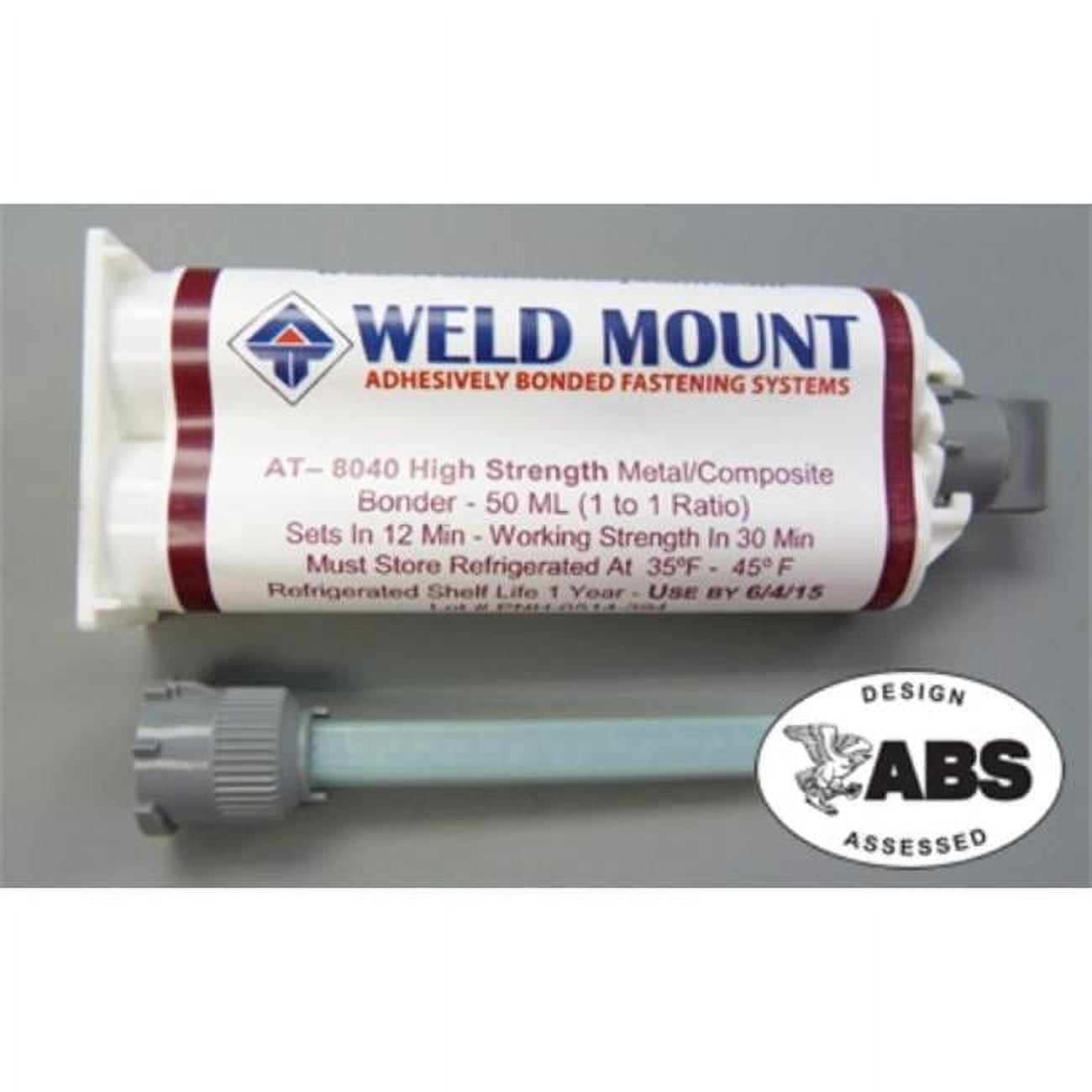 Weld Mount Systems WLD8040 AT-8040 50 ml No-Slide Multi Bonder ...