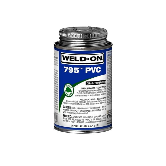 Weld-On 10283 0.25 Pint 795 Medium Bodied Cement - Walmart.com