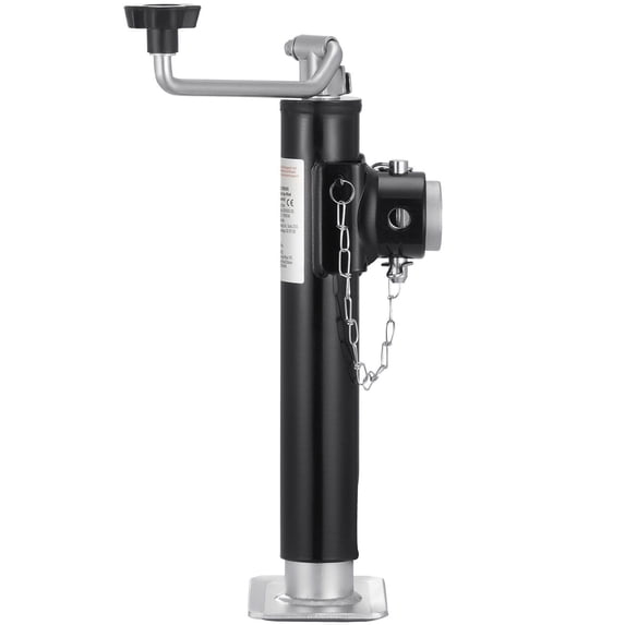 Weld On Pipe Mount Swivel Trailer Jack 2000 lbs Dynamic Load Capacity ...