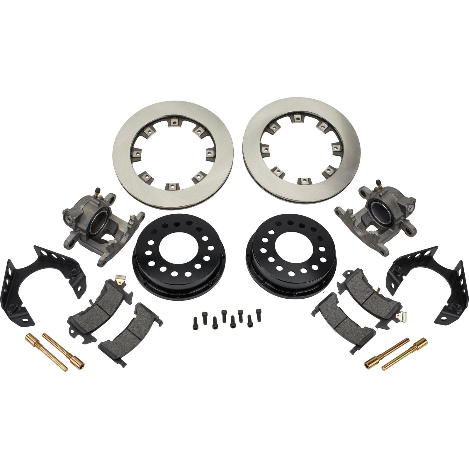 Weld-On Rear Disc Brake Kit, 1978-88 GM Caliper, 1.59 Inch Backspace ...