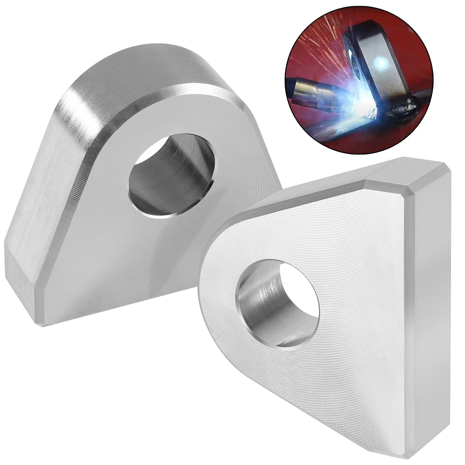 Weld On Shackle Clevis Mount 2pcs For Car Truck Tractor Mount 1" Thick ...