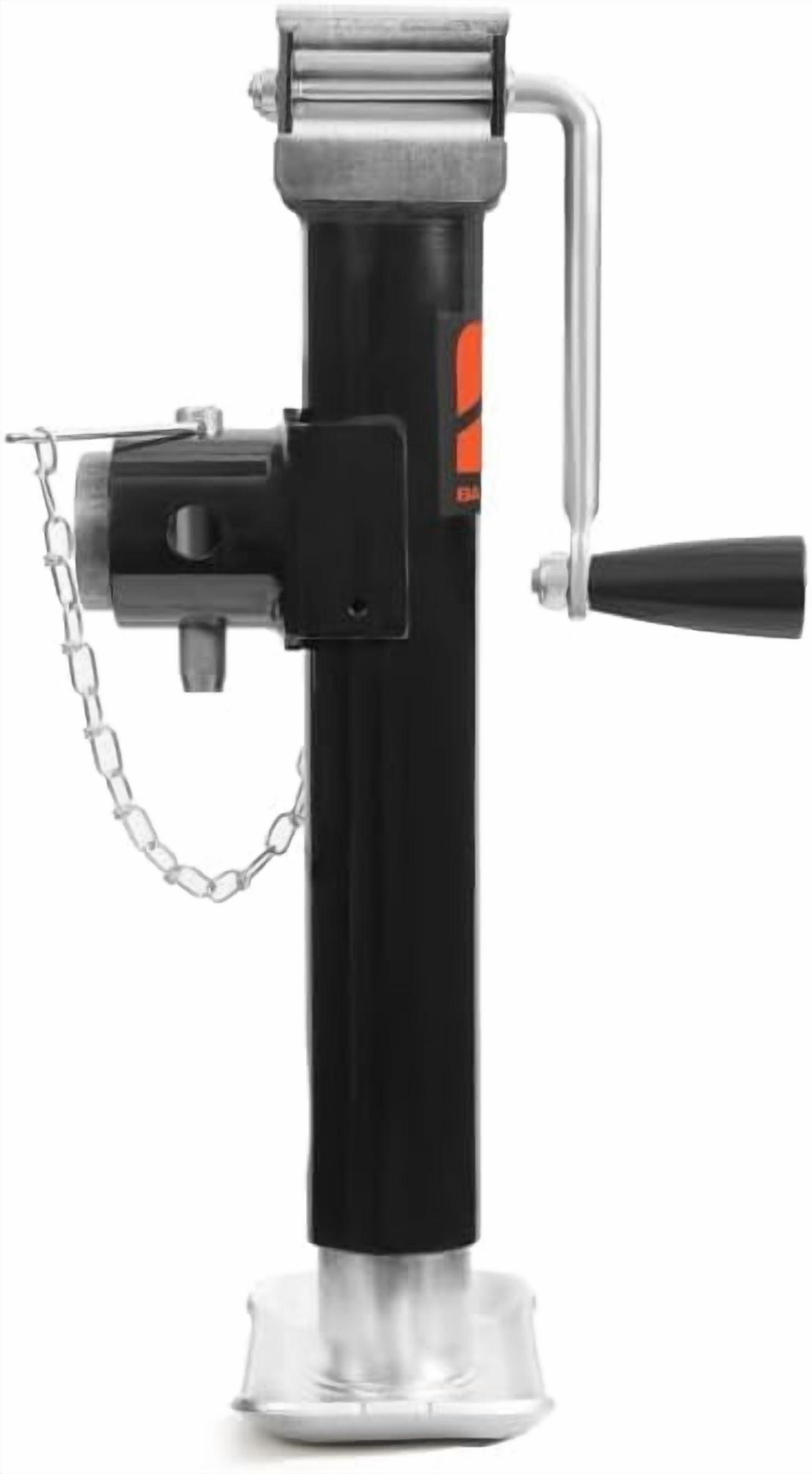 Weld-On Side-Wind Jack | Adjustable Drop Leg | Heavy Duty | 5000lb Capacity | Trailer ...