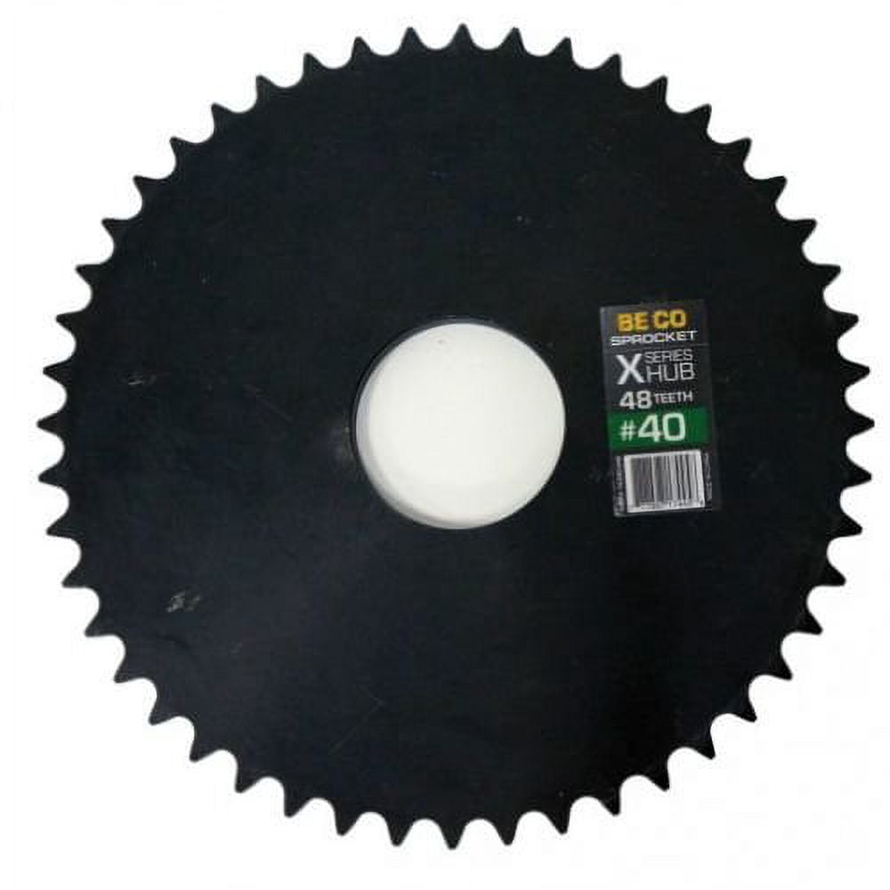 Weld-On Sprocket #40 Chain 48 Tooth X-Series Hub fits Roller Chain ...