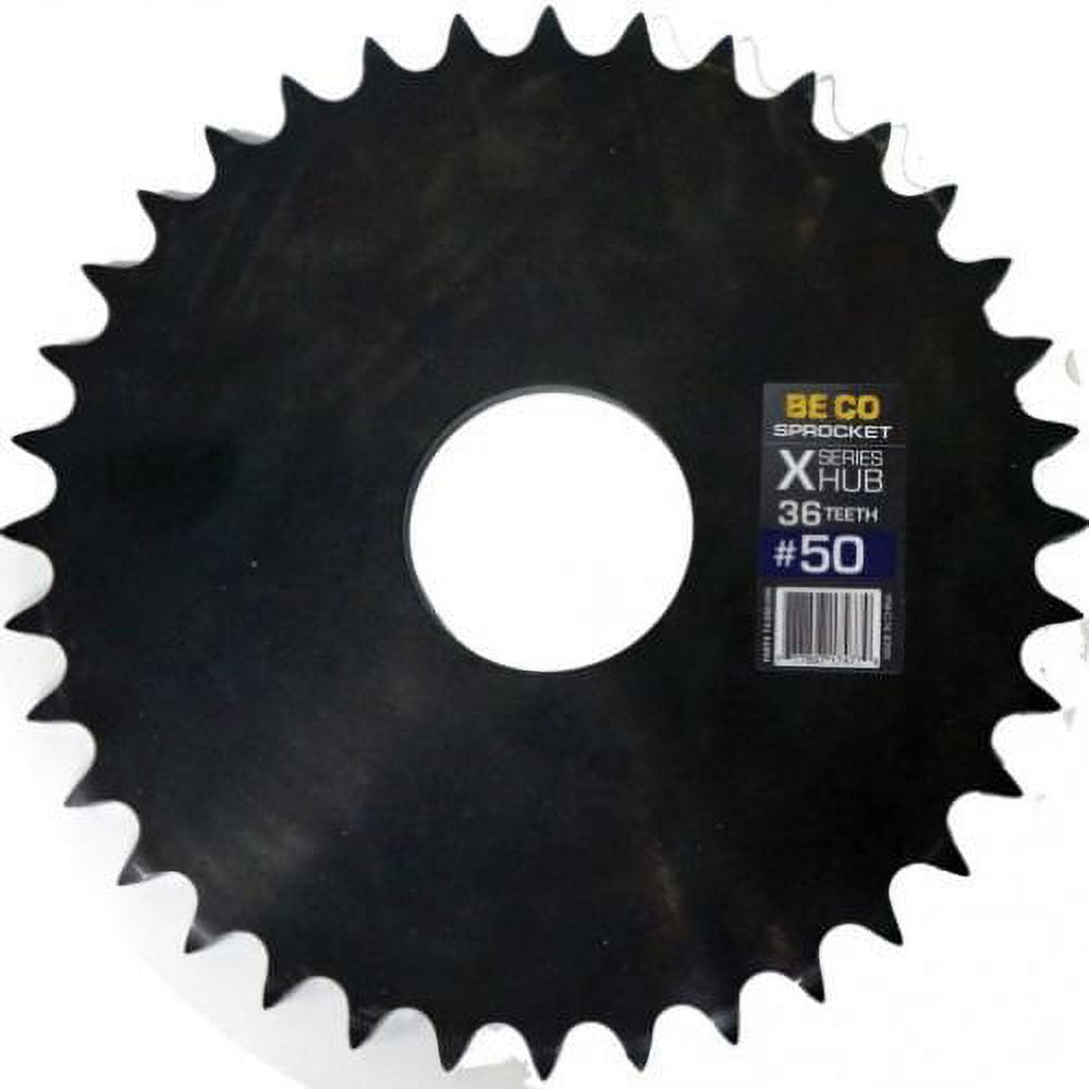 Weld-On Sprocket #50 Chain 36 Tooth X-Series Hub fits Roller Chain ...