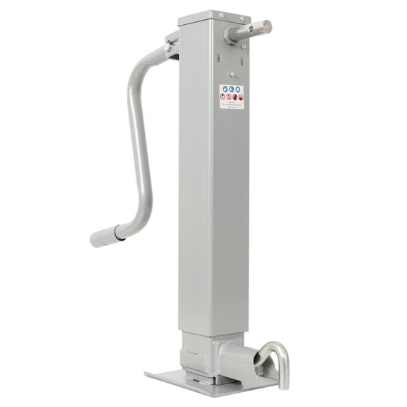 Weld On Trailer Jack, 12,000 lbs. Capacity, Sidewind Crank, No Mount ...