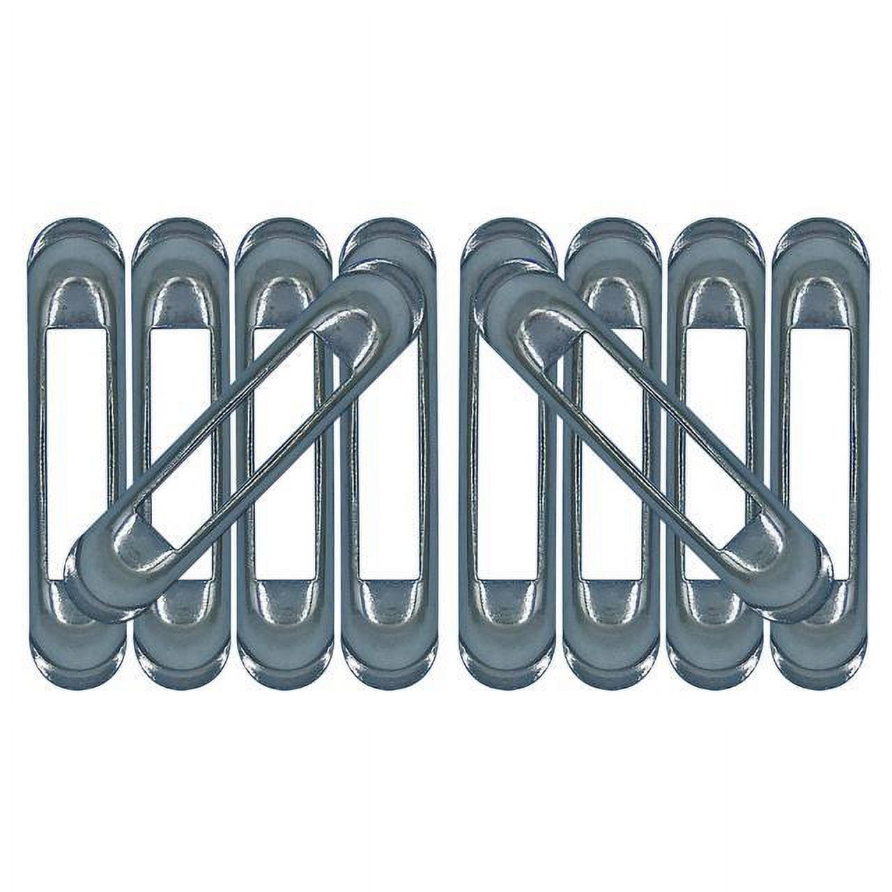 Weld-On Unfinished SNAP-LOC E-Track Single Strap Anchor 10-Pack (zinc rust protection), Logistic ...