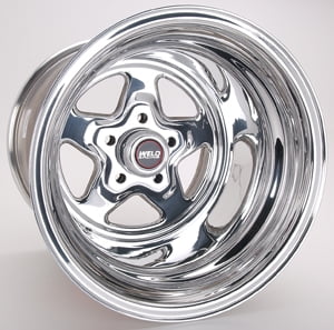 Weld ProStar 15x15 / 5x4.5 BP / 5.5in. BS Polished Wheel - Non-Beadlock ...